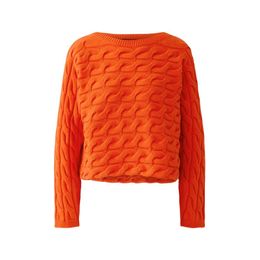 Oui Pullover SIRAH in orangeade | Gr.: 34
