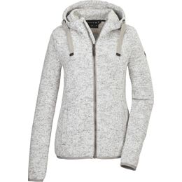 G.I.G.A. DX by Killtec GW 52 Damen Strickfleecejacke hellgrau 46 - Damenjacken