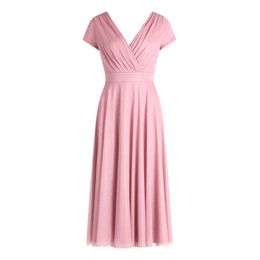 Vera Mont Cocktailkleid im Glitzer-Look in Silver/Ros&eacute; | Gr.: 38