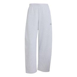 adidas Sportswear Sporthose 'ADIDAS KIT SMALL LOGO BARREL' Damen Gr&ouml;&szlig;e L hellgrau