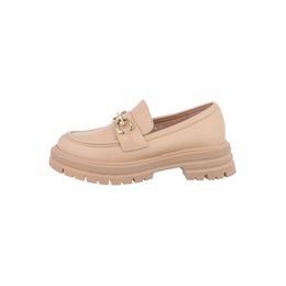 Ital-Design Halbschuh in Hellbraun | Gr.: 38