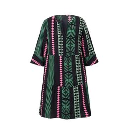 Ulla Popken Midikleid in dunkel eukalyptus | Gr.: 50-52