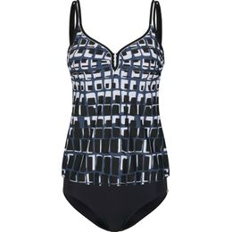 Sunflair Tankini, Schwarz, Gr. 40D, Damen, Tankinis, Material: Polyamid, Elasthan