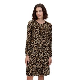 Betty Barclay Damen Plisseekleid "Damen langarm", schwarz, Gr. 36, Obermaterial: 100% Polyester. Futter: 65% Polyester, 35% Viskose, Kleider