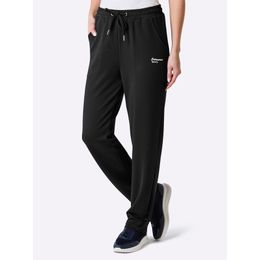 Catamaran Damen Sweathose, schwarz, Gr. 36, unifarben, 50% Modal, 44% Polyester, 6% Elasthan, Hosen