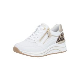 Remonte Sneaker in Wei&szlig;/Braun | Gr.: 39