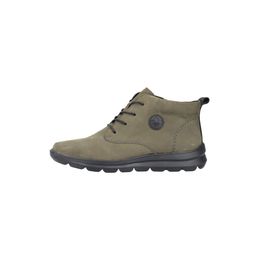 Rieker Hohe Sneaker aus Leder &bdquo;Cuba&ldquo; Gr&uuml;n | Gr.: 37