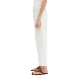 Marc O'Polo MARC O'POLO Damen Weite Jeans "aus Organic-Cotton-Lyocell-Mix"wei&szlig;, Gr. 28, unifarben, Obermaterial: 50% Lyocell, 50% Baumwolle, Jeans