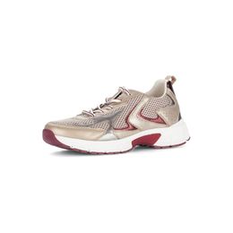 Gabor Sportliche Schn&uuml;rschuhe in Beige | Gr.: 42
