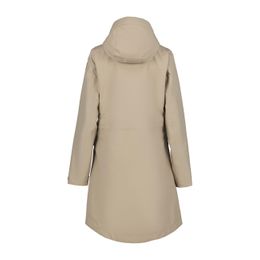Icepeak Damen Outdoorjacke "Icepeak Mantel Ulysses", beige, Gr. 38, Stoff, 100% Polyester, Jacken
