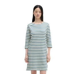 Marc O'Polo MARC O'POLO Damen Jerseykleid "aus weichem Jersey", gr&uuml;n, Gr. XS, gestreift, Obermaterial: 100% Baumwolle, Kleider