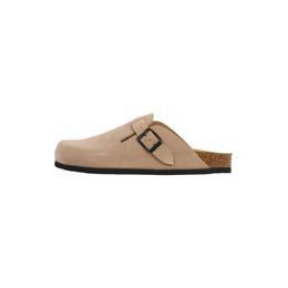 Plakton Leder-Pantoletten Blog Beige | Gr.: 41