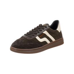 Gant Herren Sneaker "Gant Sneaker Veloursleder", Gr. 44, braun, Veloursleder, Schuhe