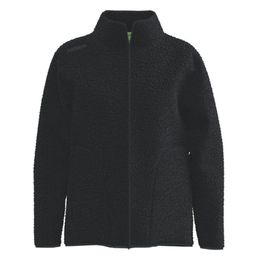 Erima Fleecejacke/Fleecepullover "TS Fleece Jacket" in Schwarz | Gr.: 46