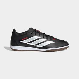 Herren Fu&szlig;ballschuh "PREDATOR CLUB SALA, HALLENB&Ouml;DEN", adidas Performance, Gr. 45core schwarz, ftwr wei&szlig;, lucid rot, Synthetik, Schuhe, f&uuml;r Halle und