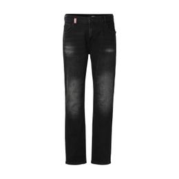 2Y Premium Herren Bequeme Jeans "2Y Premium Antonio Slim Fit Jeans", schwarz, Gr. 33, unifarben, 98% Baumwolle, 2% Elasthan, Jeans