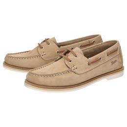 Sioux Damen Schn&uuml;rschuh "Nakimba-700", Gr. 37, braun, Obermaterial: 100% Rindnubukleder CNU. 100% Gummi rubber., Schuhe