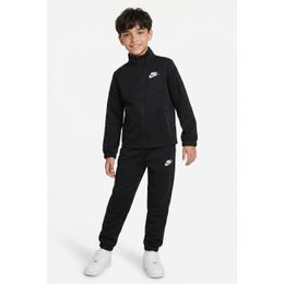 Nike Sportswear Jungen Jogginganzug "LIFESTYLE ESSNETIALS", schwarz, Gr. 110, unifarben, Obermaterial: 100% Polyester, Sportanz&uuml;ge, unifarbenes
