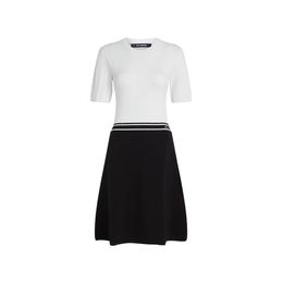 K by KARL LAGERFELD Karl Lagerfeld Kleid Damen Gr&ouml;&szlig;e XXL schwarz / wei&szlig;