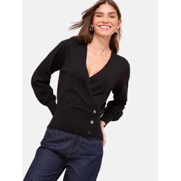 Friends Like These Strickjacke Damen Gr&ouml;&szlig;e 4XL schwarz
