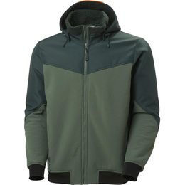 Helly Hansen Softshelljacke "Oxford" in Beige | Gr.: 4XL