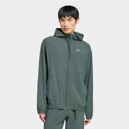 Herren Kapuzensweatshirt "TECH ESS TT", gr&uuml;n, Gr. L, adidas originals, Obermaterial: 87% Polyester, 13% Elasthan, Sweatshirts