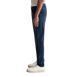 Marc O'Polo Herren Tapered-fit-Jeans "aus Bio-Baumwoll-Mix", blau, Gr. 30, MARC O'POLO DENIM, unifarben, Obermaterial: 99% Baumwolle, 1% Elasthan, Jeans