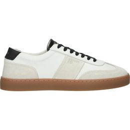 Blackstone SLATE HARPER II - FL709 White Black - Sneaker (niedrig)