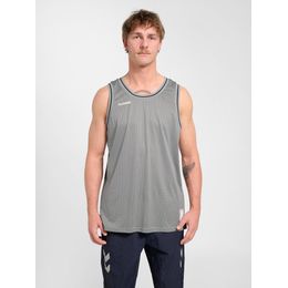 Hummel T-Shirt Hmlworld Fu&szlig;ball Erwachsene in ULTIMATE GRAY | Gr.: XS