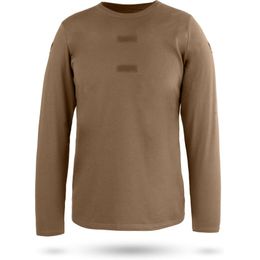 Normani Outdoor Sports Herren Langarm-Shirt Savanne in Khaki | Gr.: L