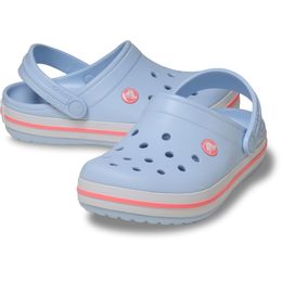 Crocs M&auml;dchen Clog "Crocband Clog", 28, blau, Croslite , Schuhe, Sandale, Sommerschuh, Badeschuh mit L&uuml;ftungs&ouml;ffnungen