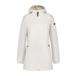 Icepeak Damen Outdoorjacke "Icepeak Softshell jacke Albany", wei&szlig;, Gr. 48, Stoff, 97% Polyester, 3% Elasthan, Jacken