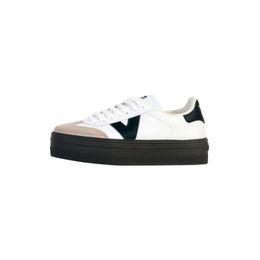 victoria Sneaker mit Schn&uuml;rung Wei&szlig; | Gr.: 40