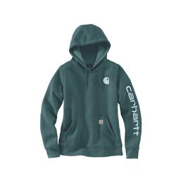 Carhartt Pullover Clarksburg in petrol in petrol | Gr.: S