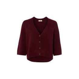 MOS MOSH Strickjacke MMThora Lizet in bordeaux - 0002 | Gr.: XS