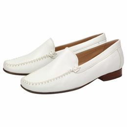 Sioux Damen Slipper "Campina", Gr. 37, wei&szlig;, Obermaterial: 100% Lammnappaleder LANA. 100% Gummi rubber., Schuhe