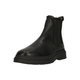 Clarks Damen Stiefel "Badbury Easy", Gr. 46, schwarz, Leder, Schuhe, mit klobiger TR-Sohle