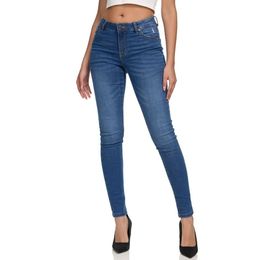 REPUBLIX Skinny-Fit Jeans GEENA in Mid Blue | Gr.: 48