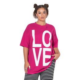 Studio Untold Shirt in dunkles malve | Gr.: 50-52