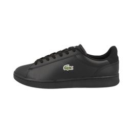 Lacoste Herren Sneaker "Lacoste Carnaby Set 225 4 Sneaker low Herren Schuhe", Gr. 45, schwarz, Glattleder, Schuhe, Verst&auml;rkte Ferse