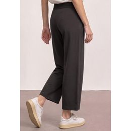 Street One Damen Stoffhose "Style Emee"deep earth (l&auml;nge 26), Gr. 38, unifarben, Web, Obermaterial: 95% Viskose, 5% Elasthan. Futter: 100% Polyester,