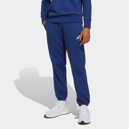 M&auml;dchen Sporthose "ESSENTIALS KIDS", blau, Gr. 176, adidas Sportswear, Obermaterial: 71% Baumwolle, 29% Polyester, Hosen, sportlicher Stil, f&uuml;r