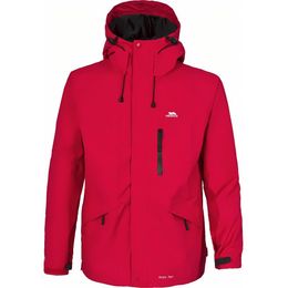 Trespass Regenjacke "Corvo Jacket Jacket" in Rot | Gr.: XXS