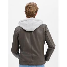 Finshley & Harding Finshley & Harding Lederjacke in schlamm - 0001 | Gr.: S