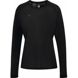 Hummel Sportshirt "Beat W T-Shirt Longsleeve" in Schwarz | Gr.: M