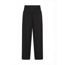 WASABI CONCEPT Damen Chinohose "Wasabi Concept Trouser WA-MARLA", schwarz, Gr. 42, Obermaterial: 95% Lyocell, 5% Elasthan, Hosen