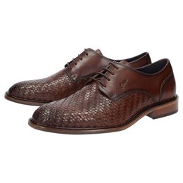 Sioux Herren Schn&uuml;rschuh "Malronus-704", Gr. 42,5, braun, Obermaterial: 50% Ziegenleder goatskin. 50% Kalbsleder CAL. 50% Rindsleder Leather cow. 50%