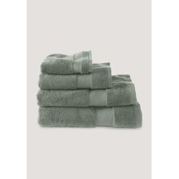 hessnatur Frottier Handtuch in thymian | Gr.: 30 x 50 cm