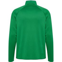Hummel Trainingsjacke "Core 2.0 Half Zip" in Gr&uuml;n | Gr.: S