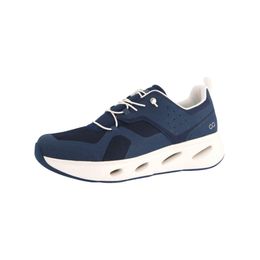 TENHAAG Herren Sneaker "Tenhaag Sneaker Mesh", Gr. 43, blau, Textil, Schuhe